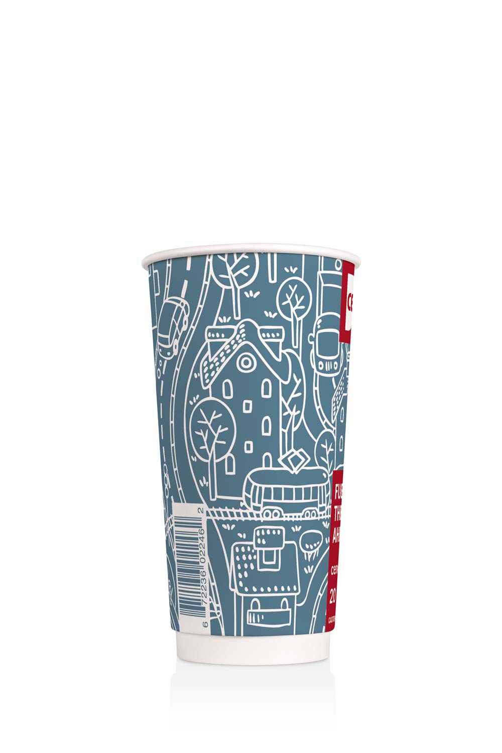 Cenex Insulated Paper 20oz – Morrison Cup Solutions