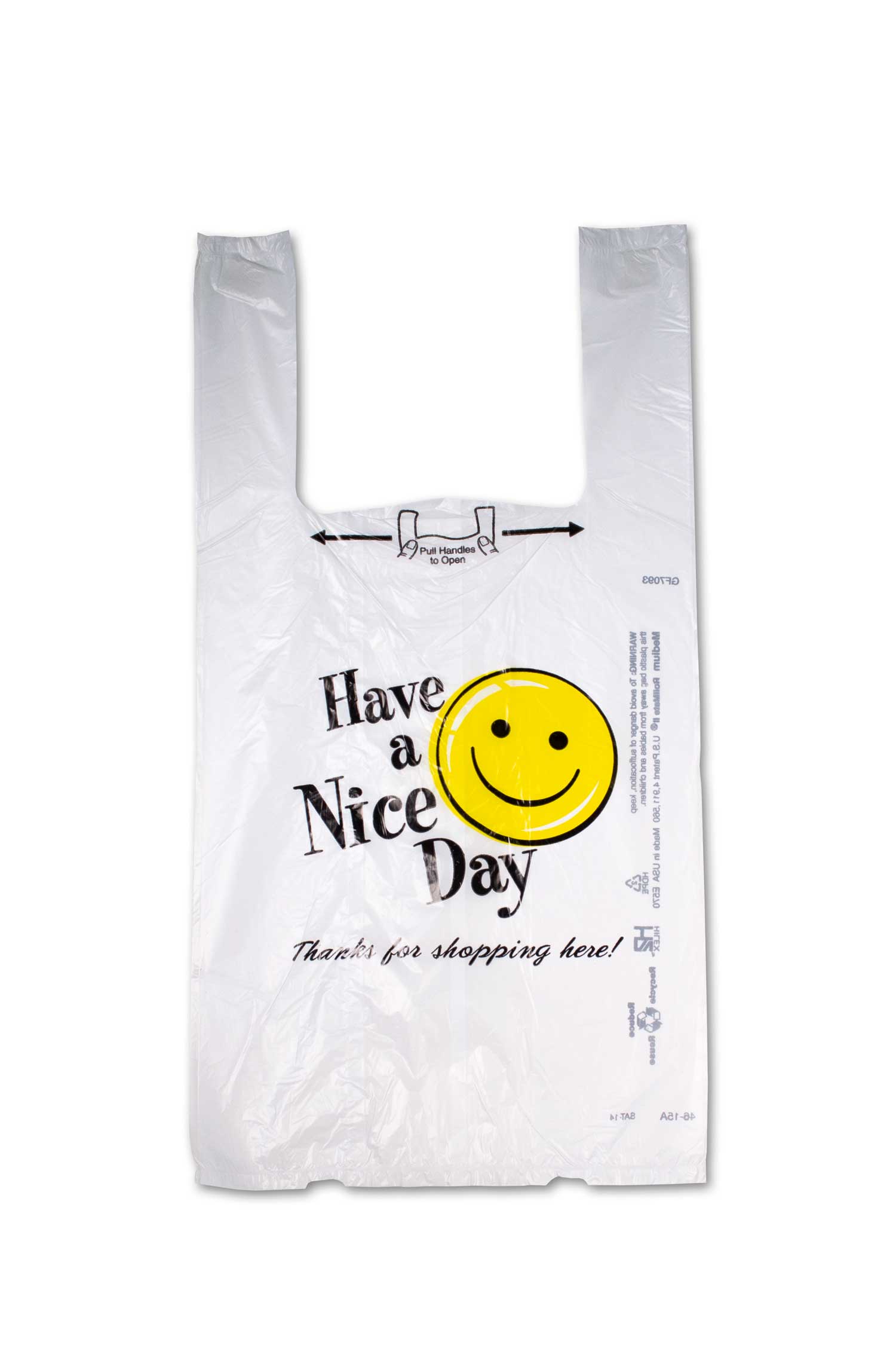 Happy Face Medium Roll Bags – Morrison Cup Solutions